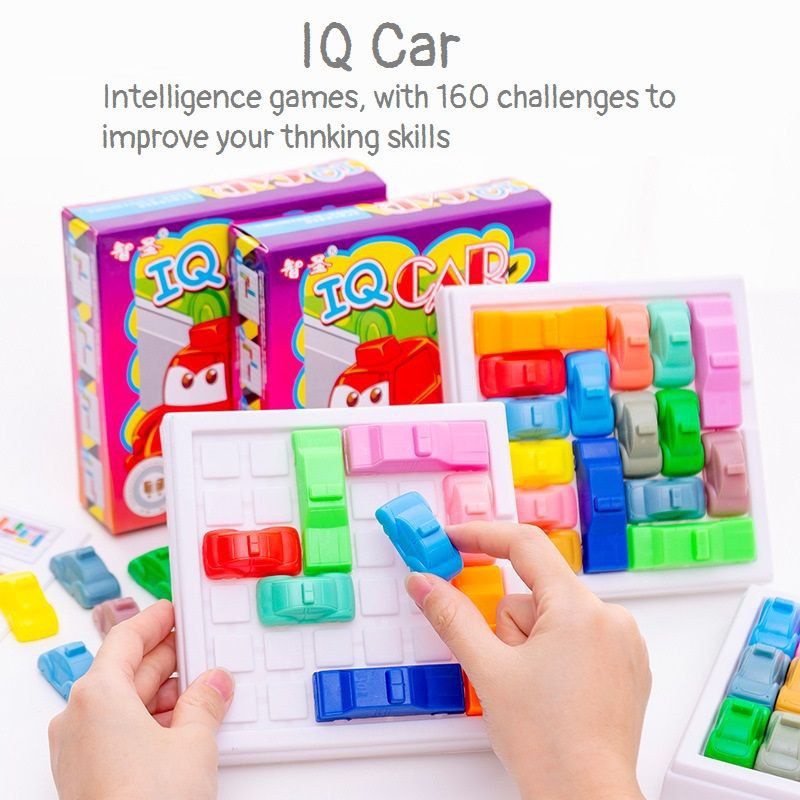 Jual Smart Game Iq Car - Traffic Jam Puzzle Mainan Edukasi Anak Parkir ...