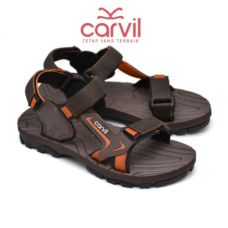 Jual CARVIL Sandal Gunung Pria Sandal Hiking Sendal Tali Pria Stranger ...