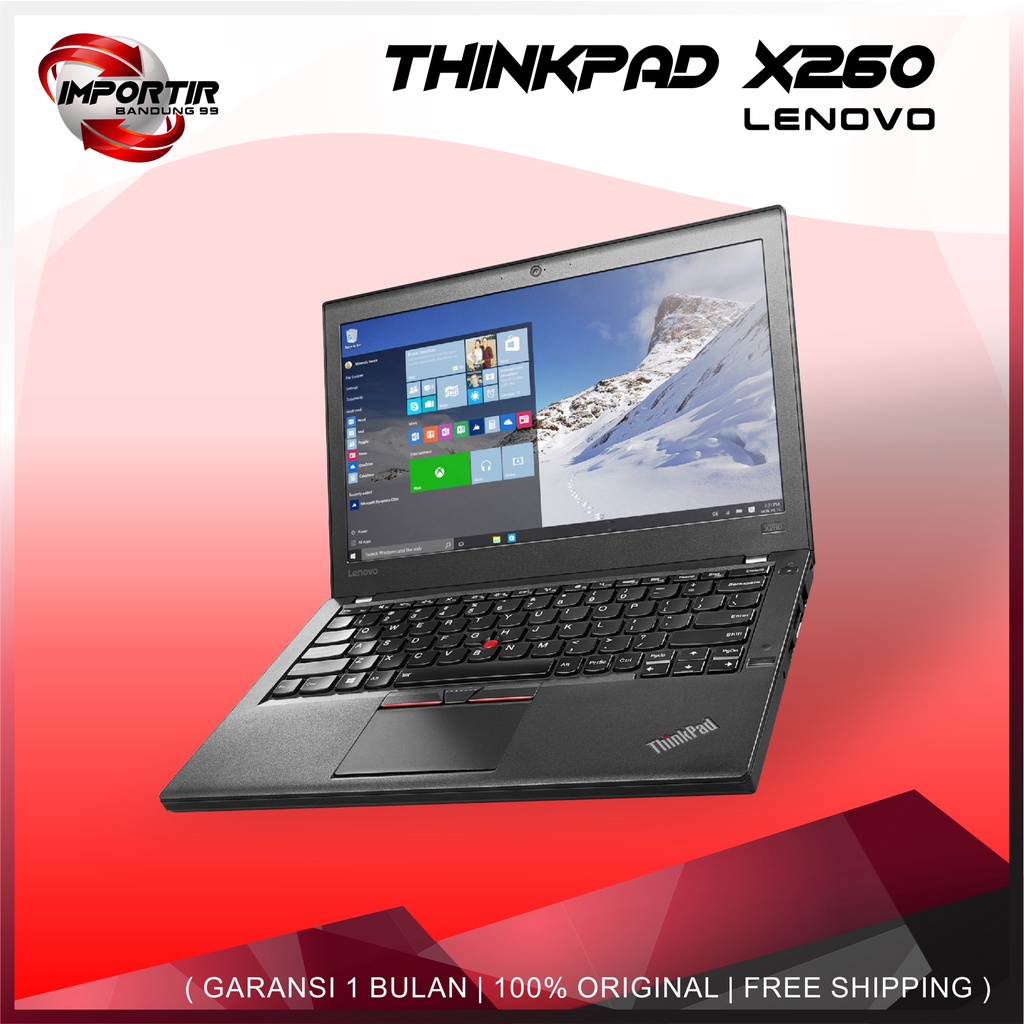 Jual Lenovo Thinkpad X260 Core I5 Gen 6 SSD 256GB RAM 8GB Murah Second Siap Pakai | Shopee Indonesia