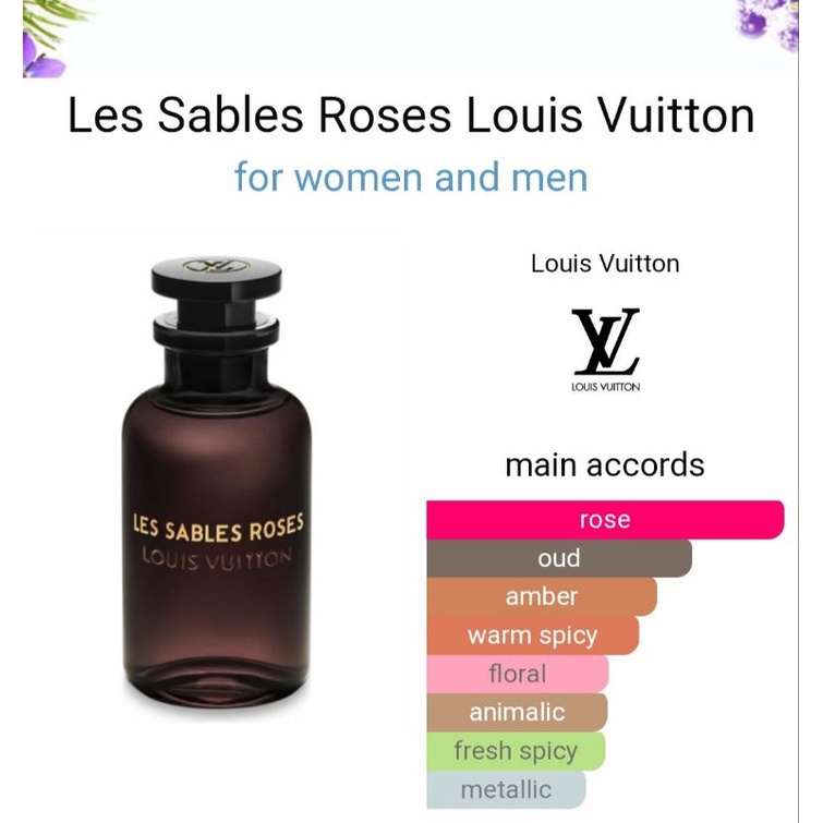 Jual [Kaori & Co] LV LES SABLES ROSES for Women - Extrait de Parfum | Shopee Indonesia
