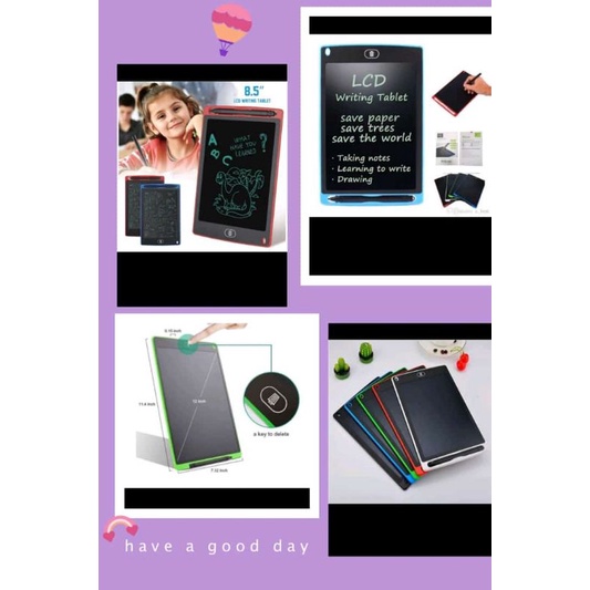 Jual TABLET MAINAN ANAK/ LCD DRAWING WRITING TABLET/PAPAN TULIS DAN ...