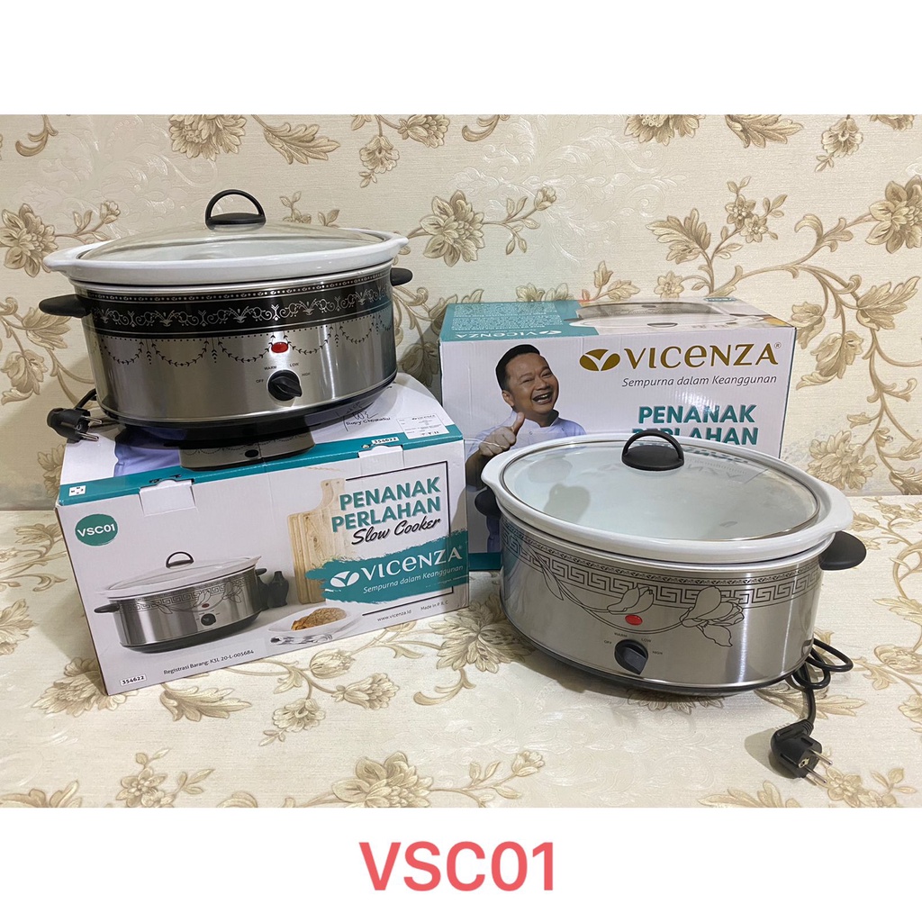 Jual Slow Cooker Vicenza 6 Liter VSC01 | Shopee Indonesia