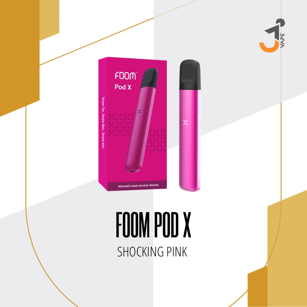 Jual FOOM X HOT PINK 580mAh POD KIT AUTHENTIC BY FOOM | Shopee Indonesia