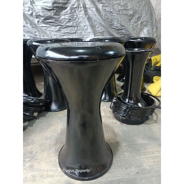 Jual DARBUKA HITAM POLOS 8 INCH | Shopee Indonesia