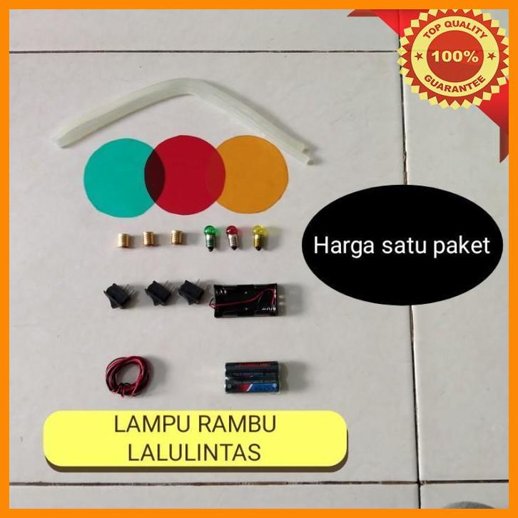 Jual (GCS) paket DIY lampu praktek rambu lalu lintas anak sekolah ...
