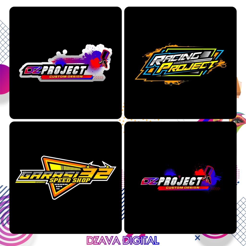 Jual JASA DESAIN LOGO RACING | LOGO BENGKEL| DESAIN LOGO TERJANGKAU ...
