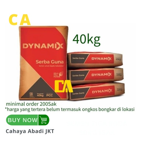 Jual SEMEN DYNAMIX HOLCIM 40KG 200SAK | Shopee Indonesia