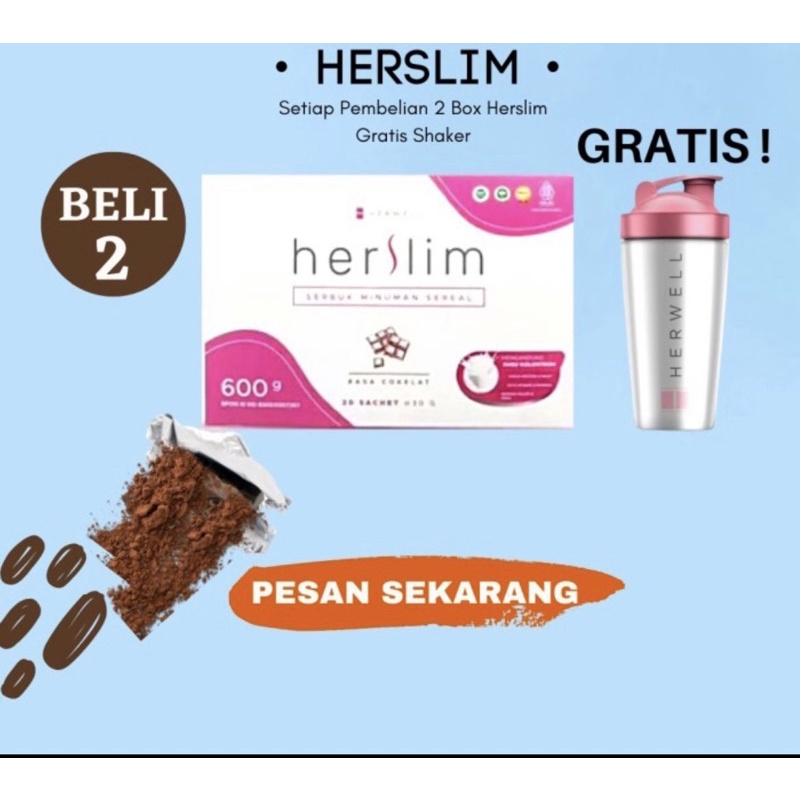 Jual HERSLIM HERWELL Ultimate Diet Formula | Shopee Indonesia