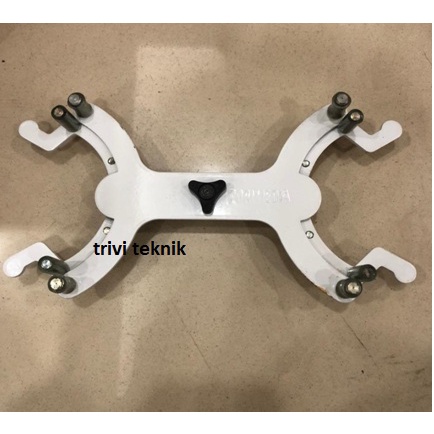 Jual klem statif buret stand base,statip clem tiang alas dasar burette ...