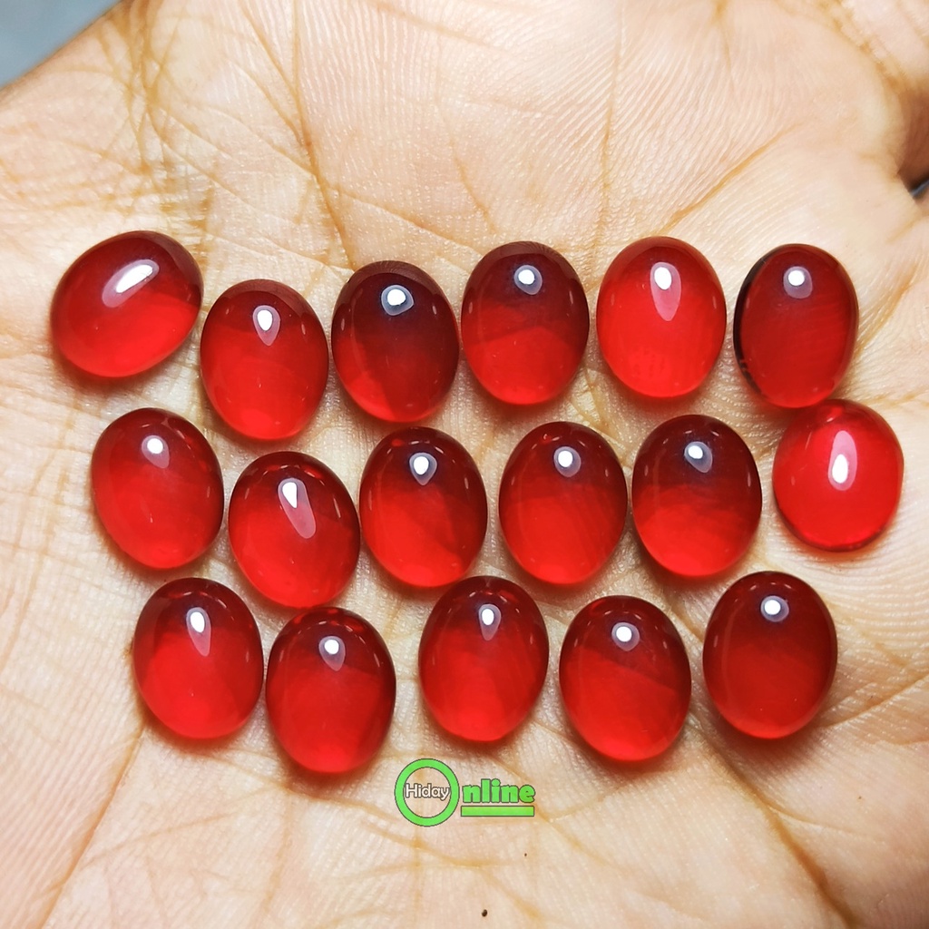Jual BATU PERMATA MERAH SIAM DELIMA MINI MURAH | Shopee Indonesia