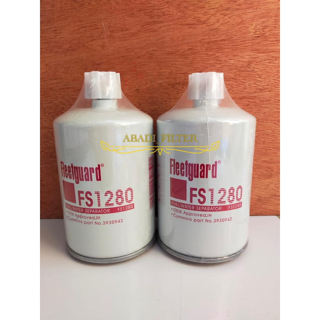 Jual Filter Fleetguard / Water Separator FS1280 / FS 1280 | Shopee ...