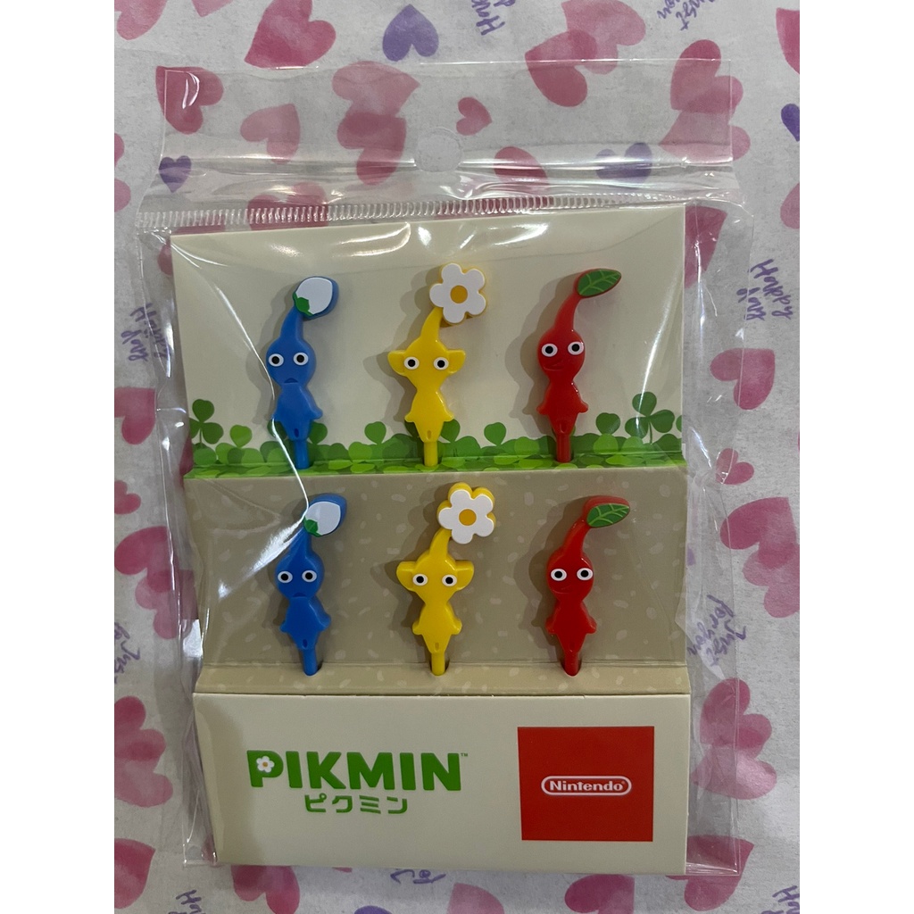 Jual Food pick Pikmin setengah set | Shopee Indonesia
