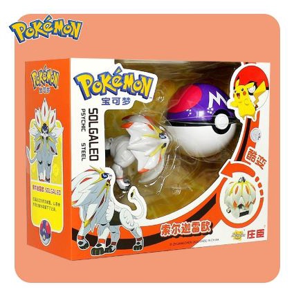 Jual Mainan Pikachu Mewtwo Poke Ball SOLGALEO | Shopee Indonesia
