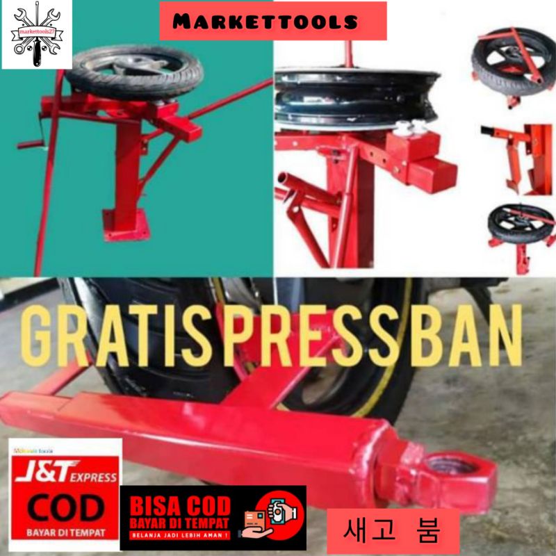 Jual Alat Buka Ban Tubles Manual Murah Tire changer | Shopee Indonesia