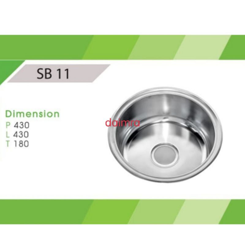 Jual Sink cuci piring bulat | Shopee Indonesia