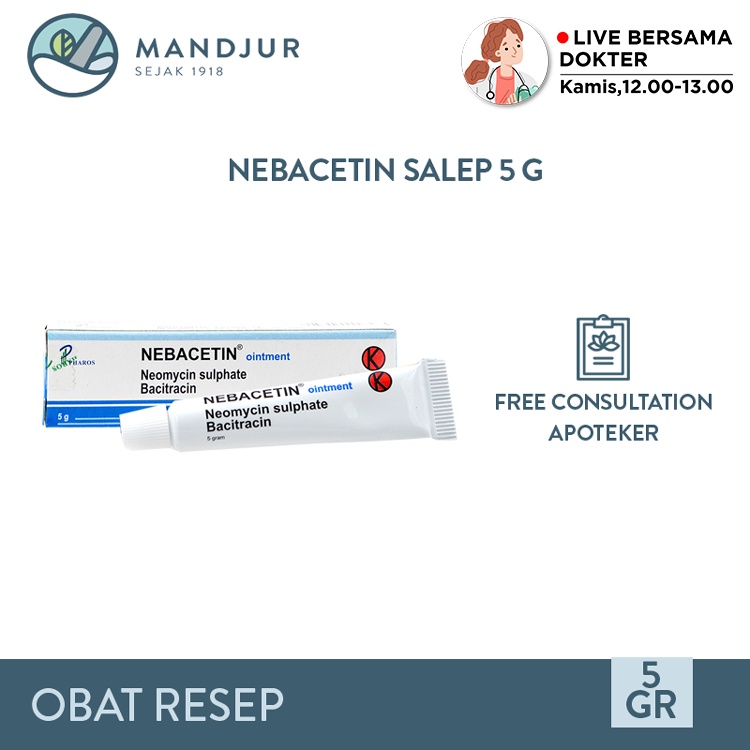 Jual Nebacetin Salep 5 g | Shopee Indonesia