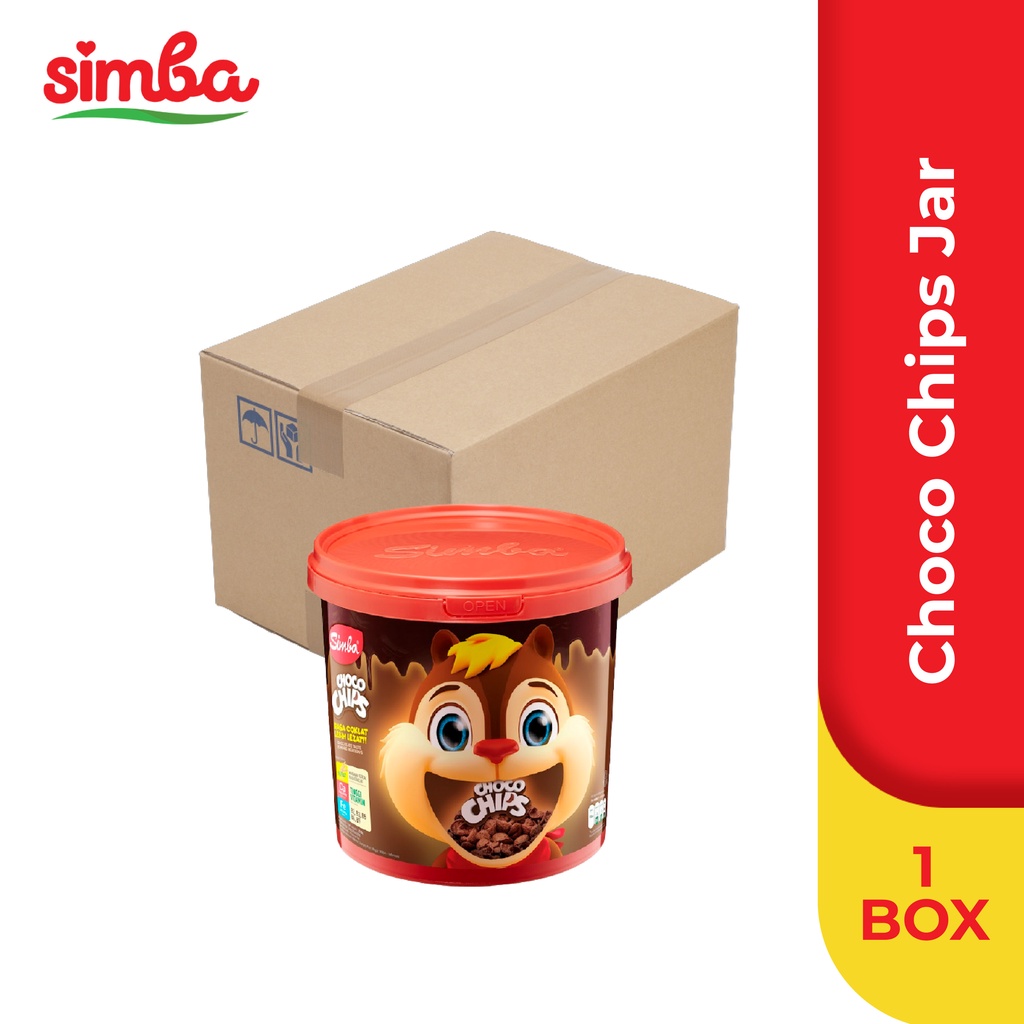 Jual Kemasan Karton - SIMBA CHOCO Chips JAR (6 X 220G) | Shopee Indonesia