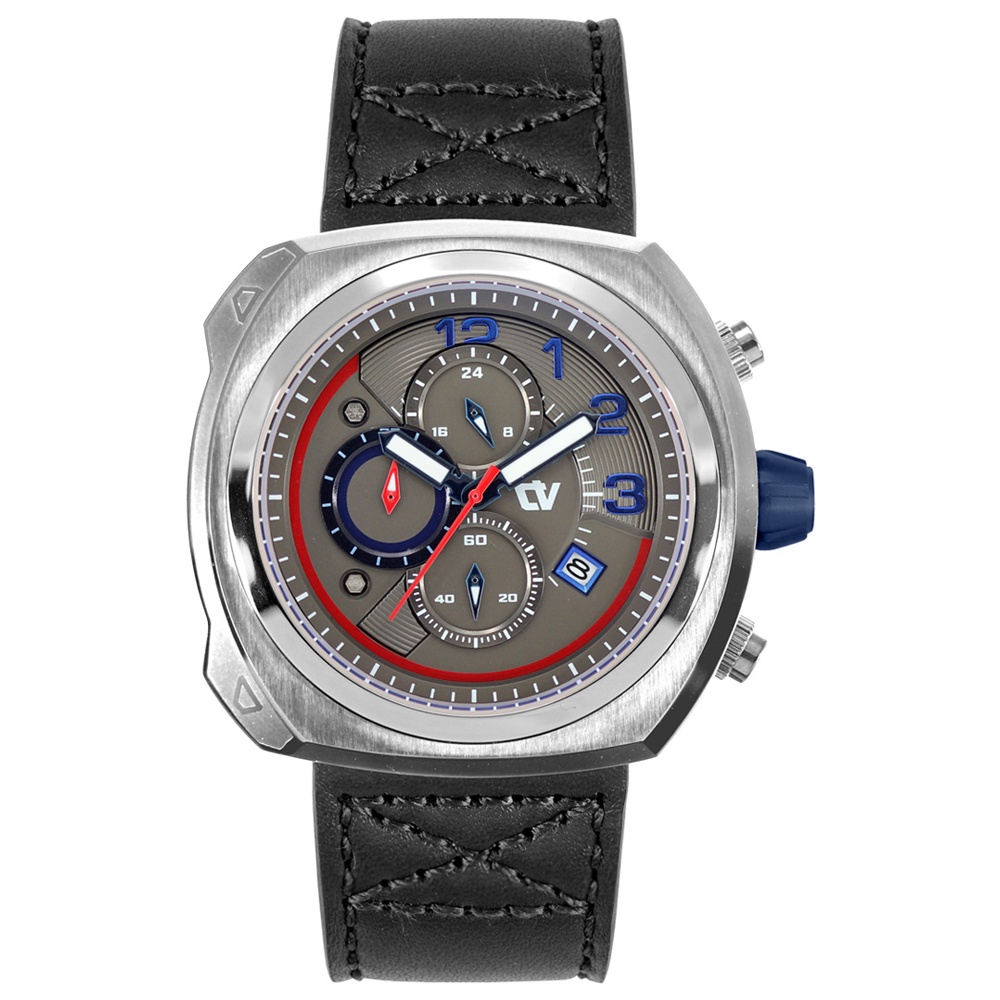 Jual Christ Verra Casual Men's Watches CV 70155G-21 DARK GRY | Shopee ...