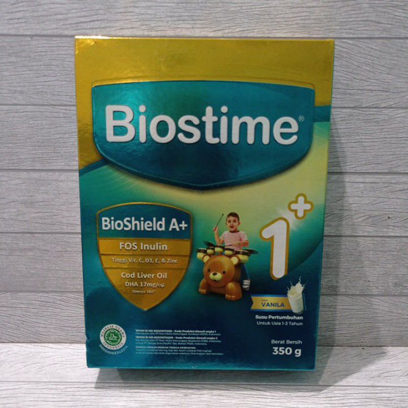 Jual Susu Biostime 1+ 350 gram | Shopee Indonesia