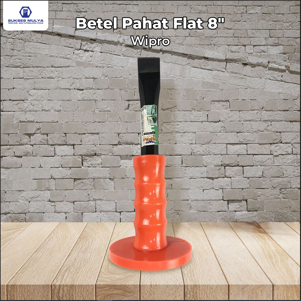 Jual Wipro Betel Pahat 8" Hexagon Betel Topi Handle Plastik Betel Pahat ...
