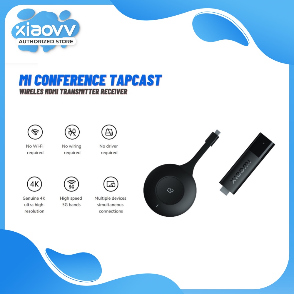 Jual Mi Pai pai Wireless Screen Projector Kit - Conference Tapcast ...