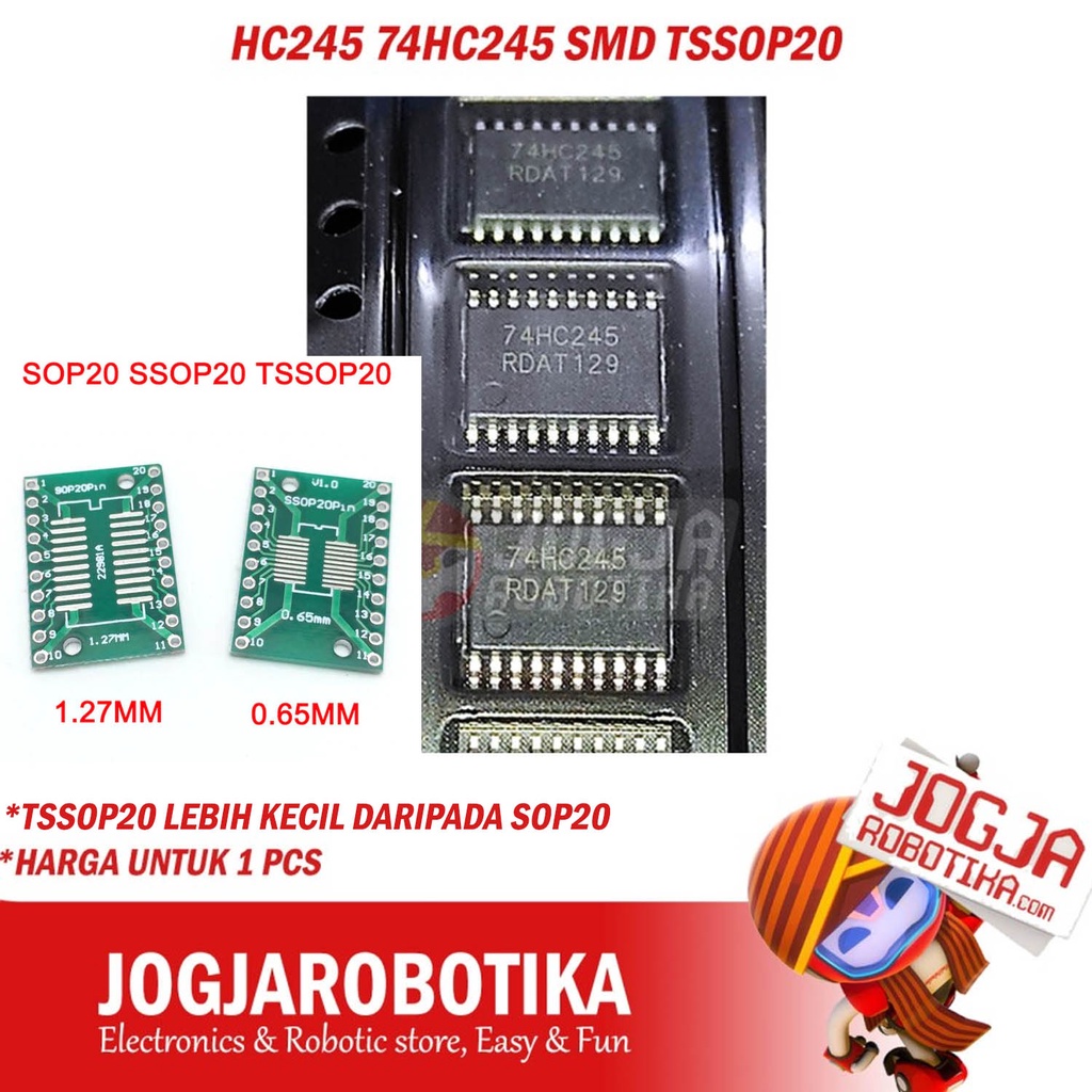 Jual HC245 74HC245 SMD TSSOP20 | Shopee Indonesia