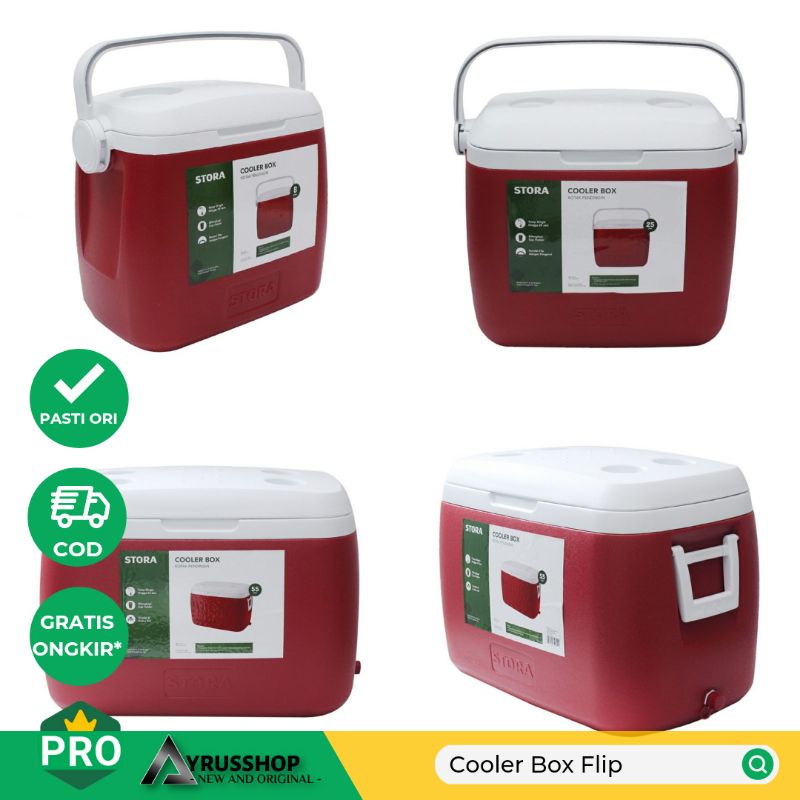 Jual Ice Cooler Box Flip Kotak Pendingin Makanan Minuman untuk Camping ...