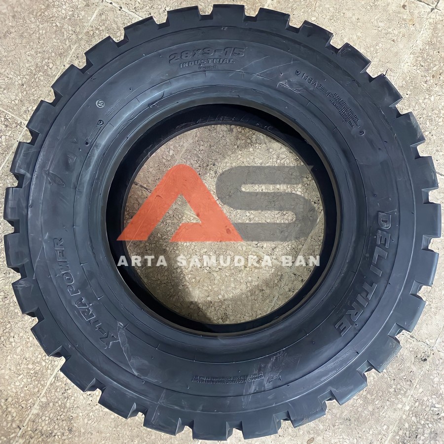 Jual Ban Forklift Hidup Swallow Deli Tire Xtra Power 28 X 9 - 15 , 28X9-15 12PR | Shopee Indonesia