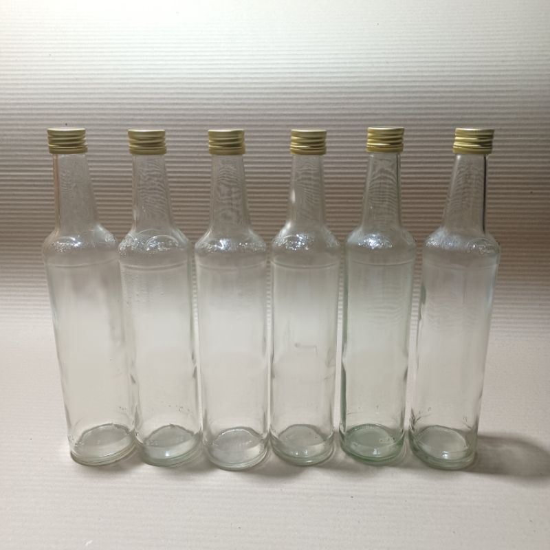 Jual botol kaca 460 ml botol marjan botol madu botol sirup | Shopee Indonesia