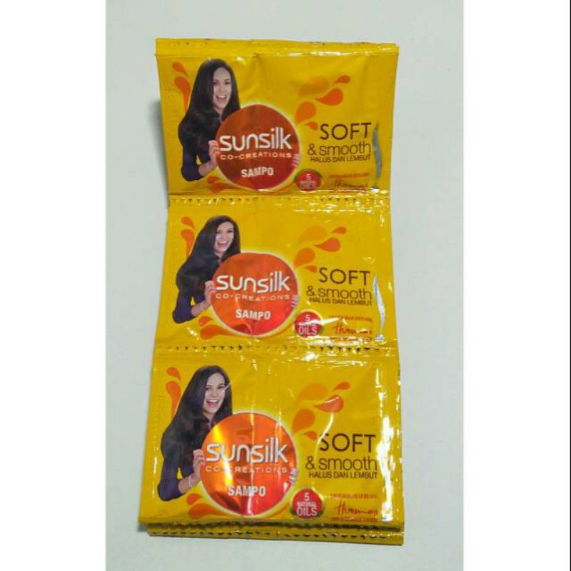 Jual Shampoo Sunsilk Soft & Smooth 1 renteng | Shopee Indonesia