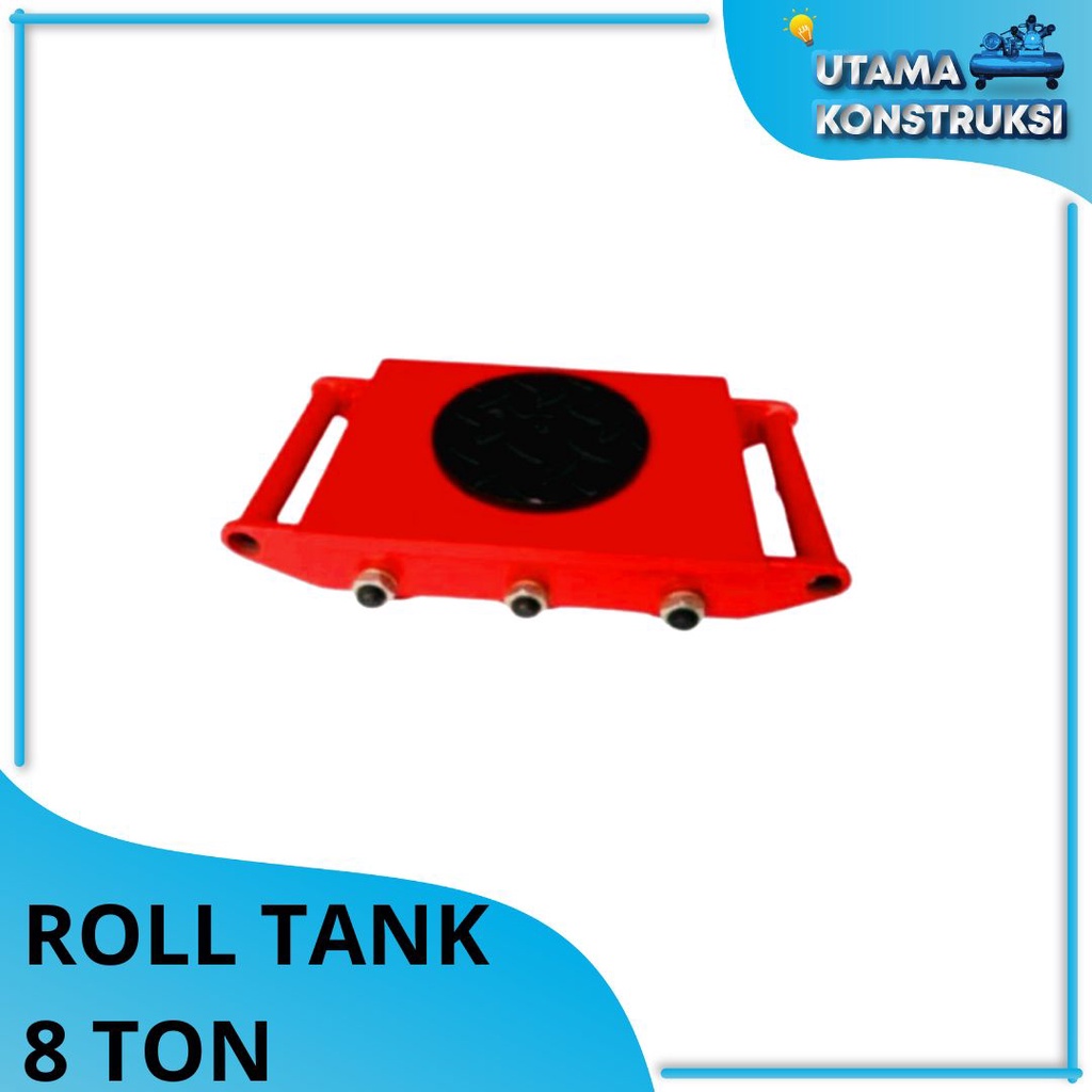 Jual RODA PEMINDAH BARANG MACHINERY MOVER ROLLER ROLL TANK 8 TON ...