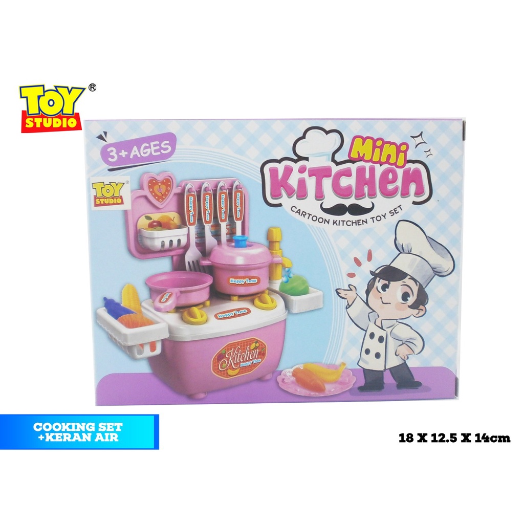 Jual Toy Studio Mainan Peran Role Play Cooking Playset / Masak Masakan ...