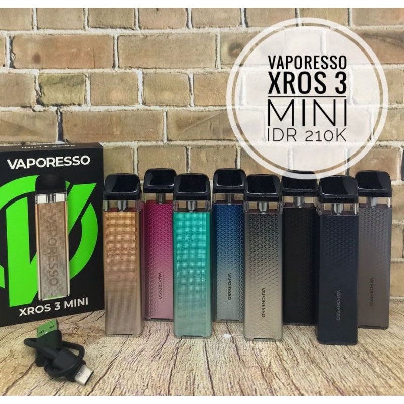 Jual Xros Mini 3 Pod Kit By Vaporesso | Shopee Indonesia