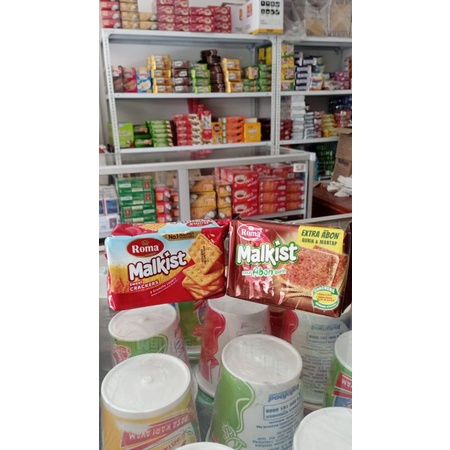 Jual Roma malkist rasa cracker berat 105gram / abon gurih berat 135gram ...