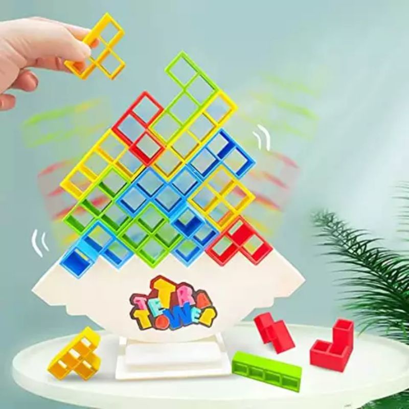 Jual Mainan Tetra Tower Mainan keseimbangan / interaksi anak Board Game ...