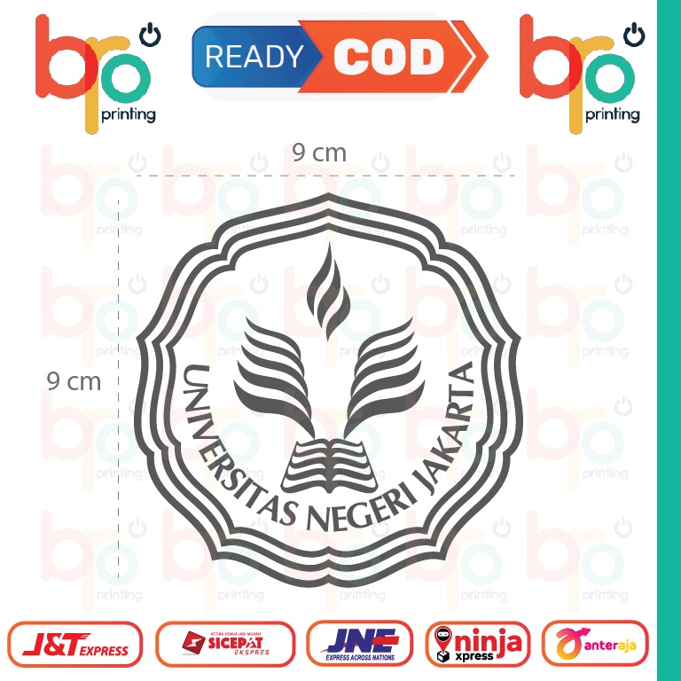 Jual STIKER UNIVERSITAS NEGERI JAKARTA UNJ CUTTING CUTING STICKER ...