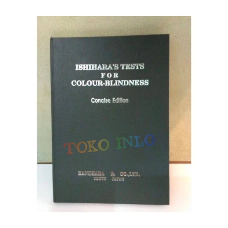Jual Buku Ishihara/Buku Cek Buta Warna/Buku Tes Buta Warna/Buku ...