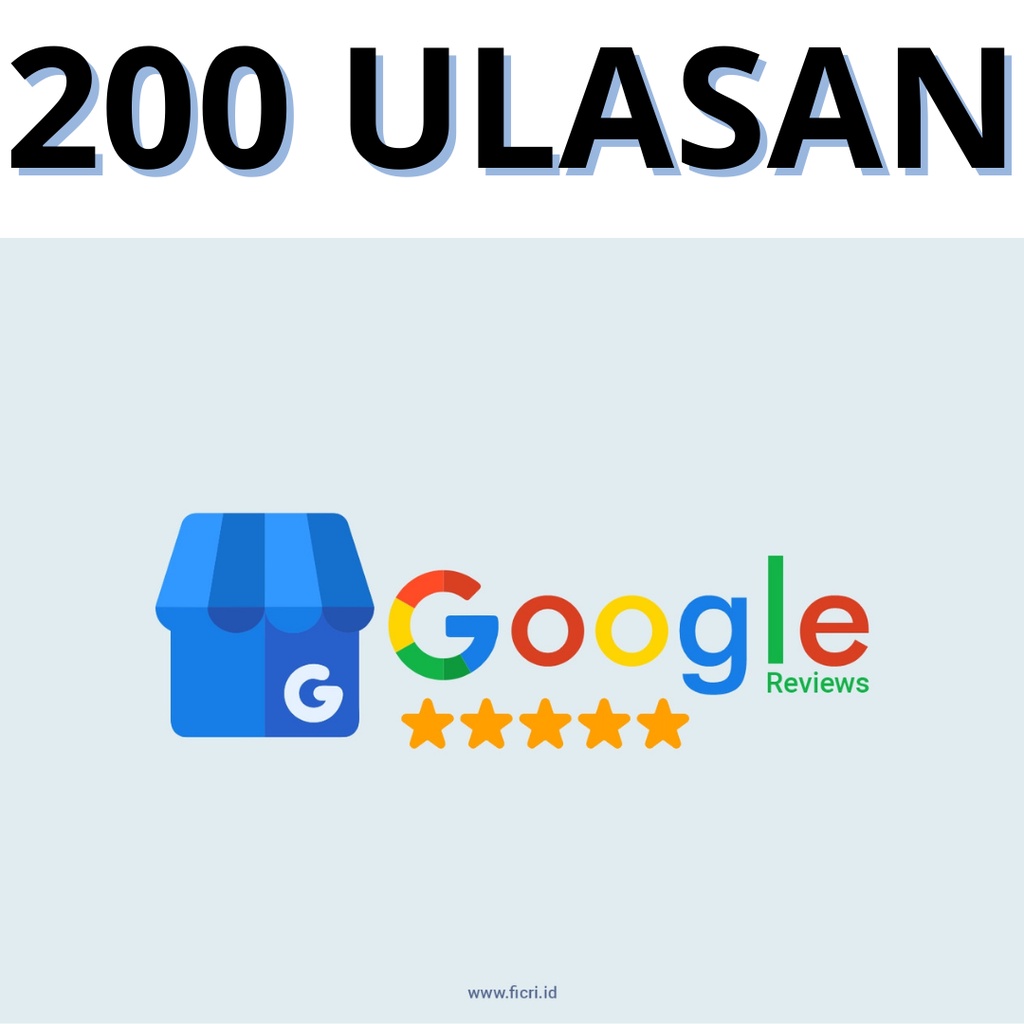 Jual 200 Ulasan / Review Google Maps Bintang 5 | Shopee Indonesia