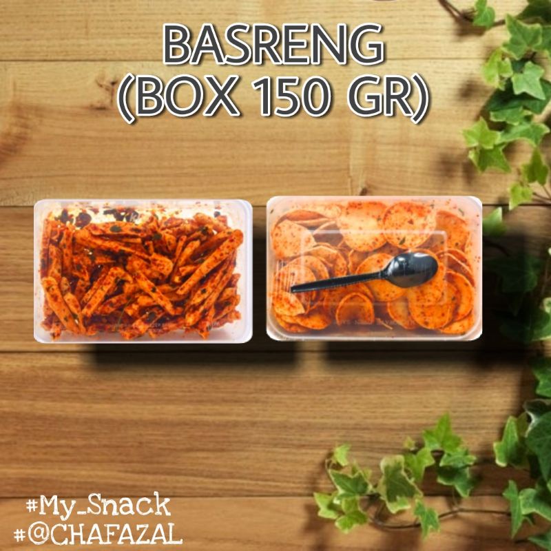 Jual Basreng Pedas Box 150 Gr / Baso Goreng Pedas / Keripik Basreng ...