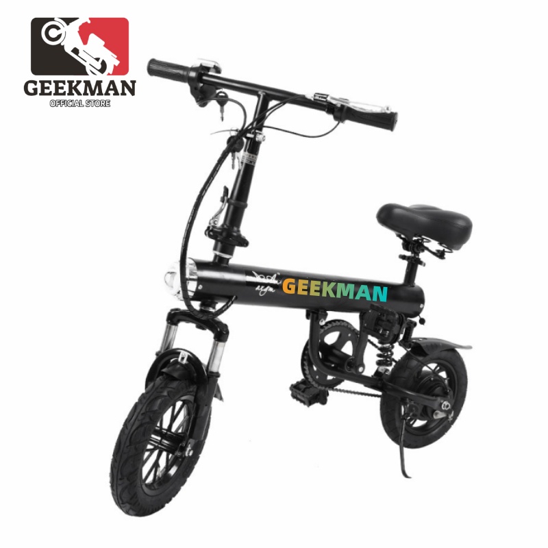 Jual Geekman sepeda listrik dewasa Lipat Dengan Pedal(Electric Bike ...