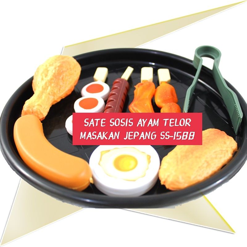 Jual MASAKAN JEPANG JAPAN FOOD SOSIS AYAM BAKAR TELOR SATE SATEAN ...