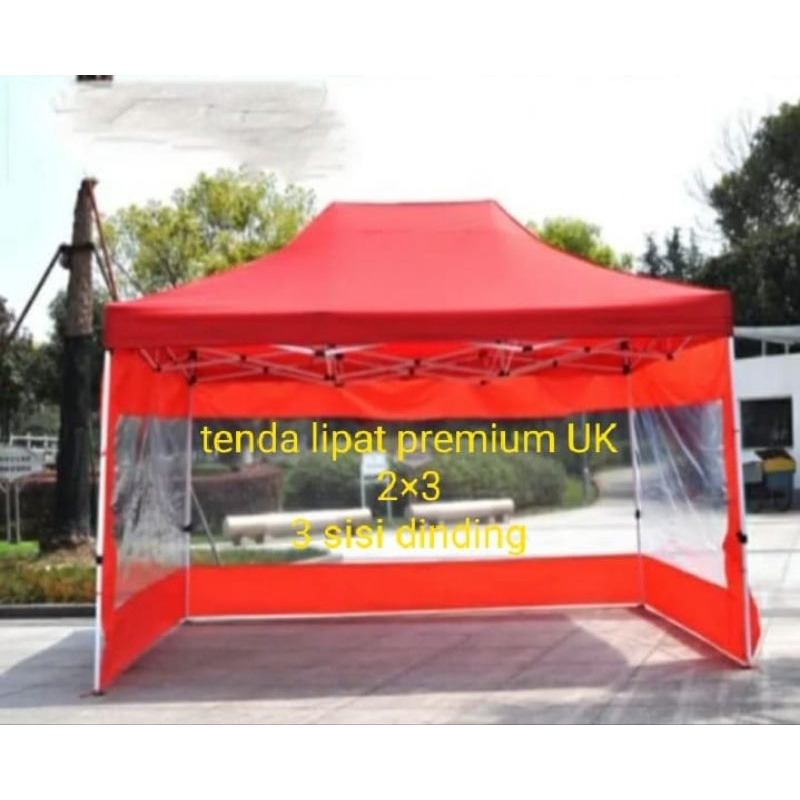 Jual Tenda lipat matic premium ukuran 2x3 pakai dinding 3 sisi ket besi ...