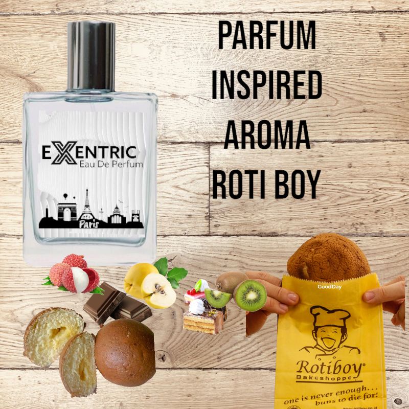Jual Parfum Refill Aroma roti boy wangi enak manis tidak bikin pusing ...
