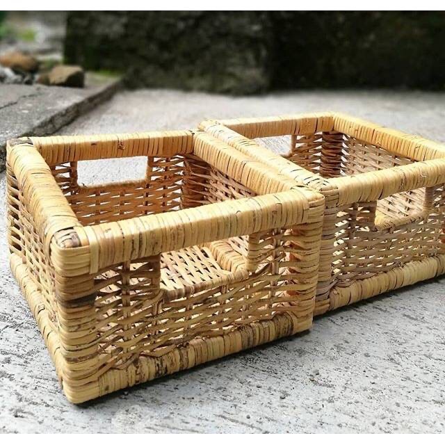 Jual BOX / KERANJANG ROTAN / TEMPAT BUKU | Shopee Indonesia
