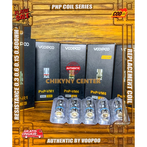 Jual PNP COIL OCC SERIES PNPVM1 | VM4 | VM6 | PNP R1 | PNP TM2 AUTHENTIC BY VOOPOO | Shopee ...