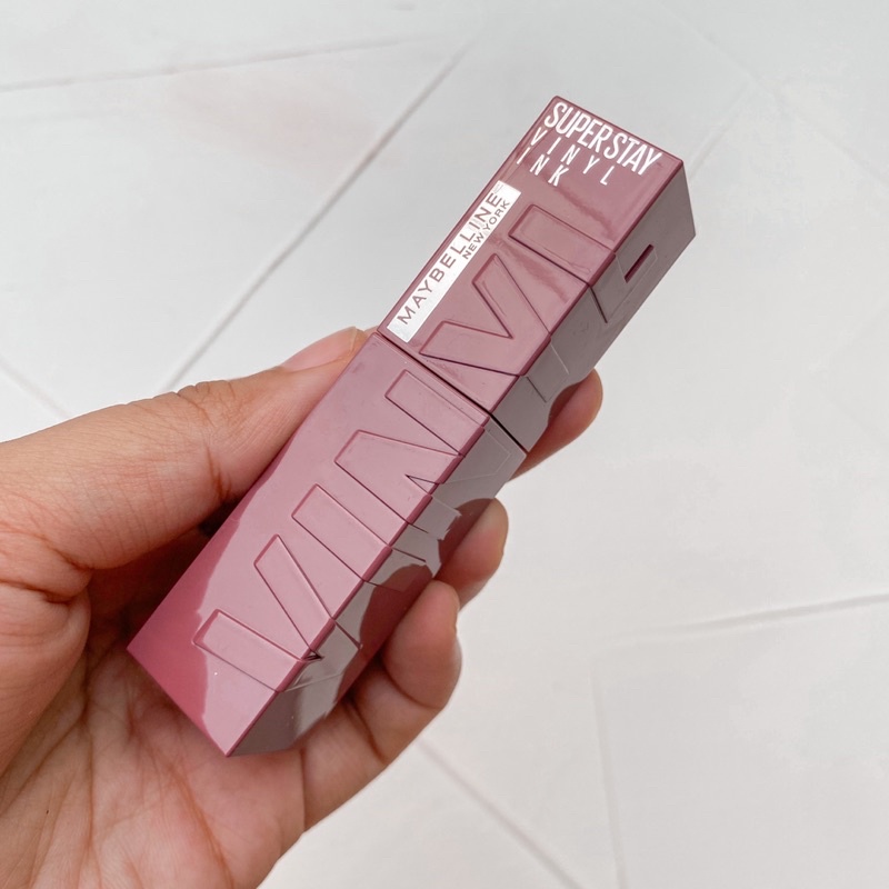 Jual Maybelline Superstay Vinyl Ink - 40 Witty | Shopee Indonesia