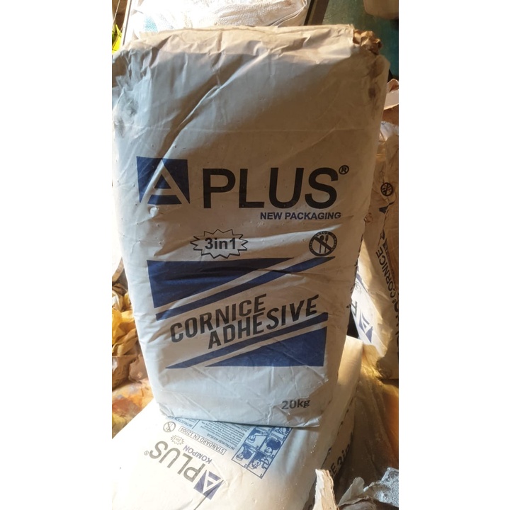 Jual TEPUNG DEMPUL GYPSUM PER 1 KG / CORNICE ADHESIVE GYPSUM KILOAN ...