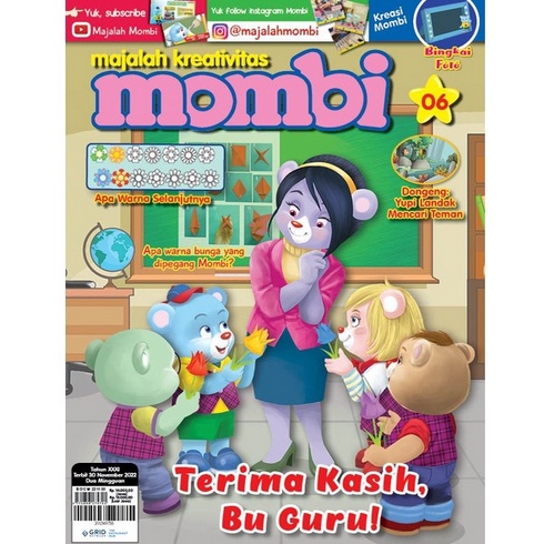 Jual Majalah MOMBI Edisi 06 November 2022 | Shopee Indonesia