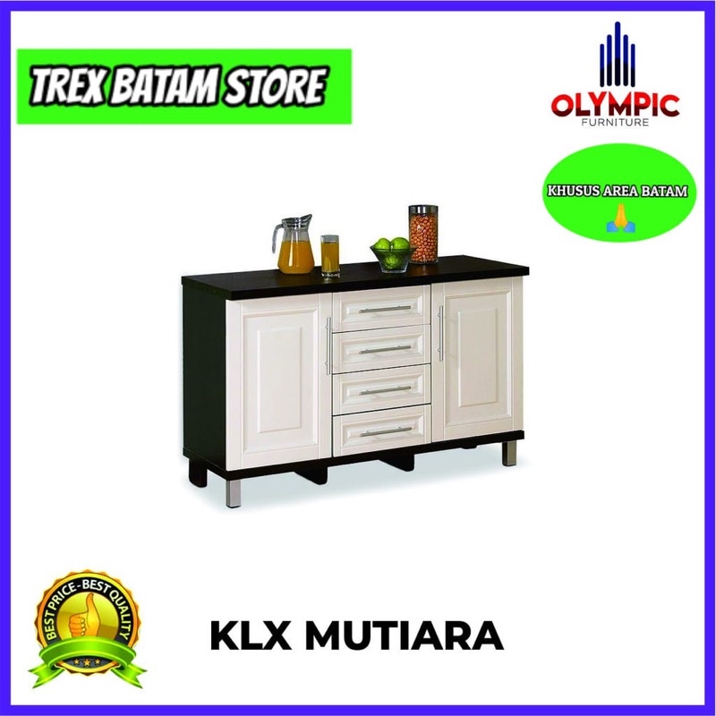 Jual OLYMPIC KLX MUTIARA KITCHEN SET LEMARI DAPUR BAWAH (BATAM ...