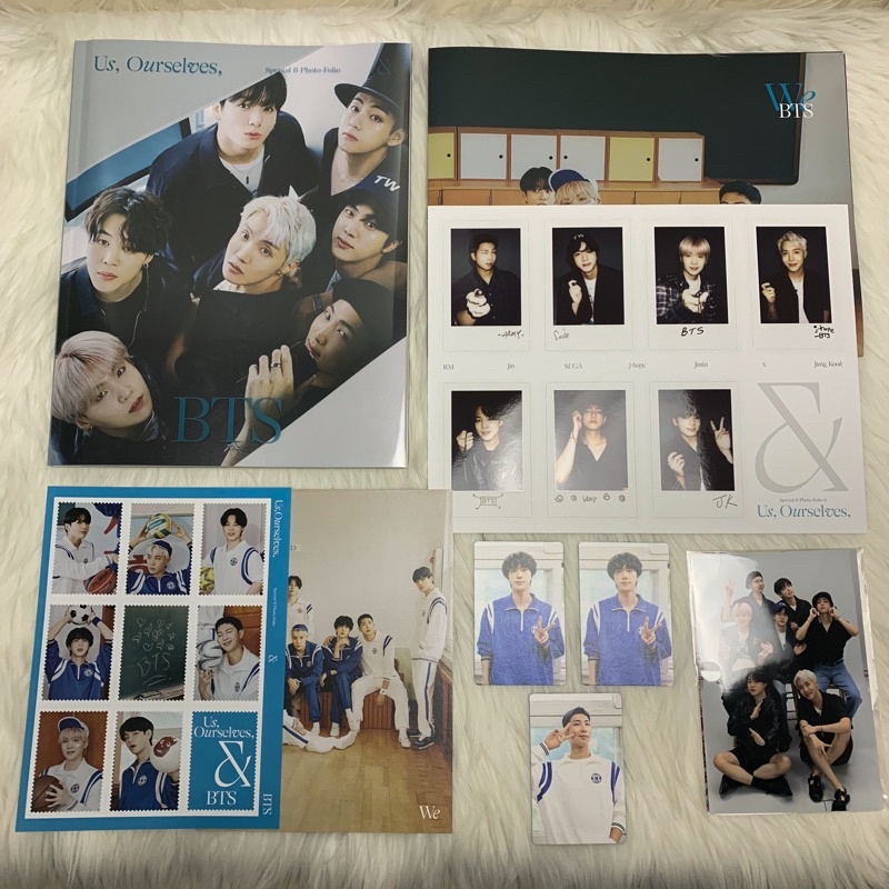 Jual [READY] PHOTOBOOK BTS OT7 PHOTOFOLIO US OURSELVES AND BTS WE ...